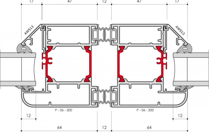 Optio BSF70 bi-fold door - AluK