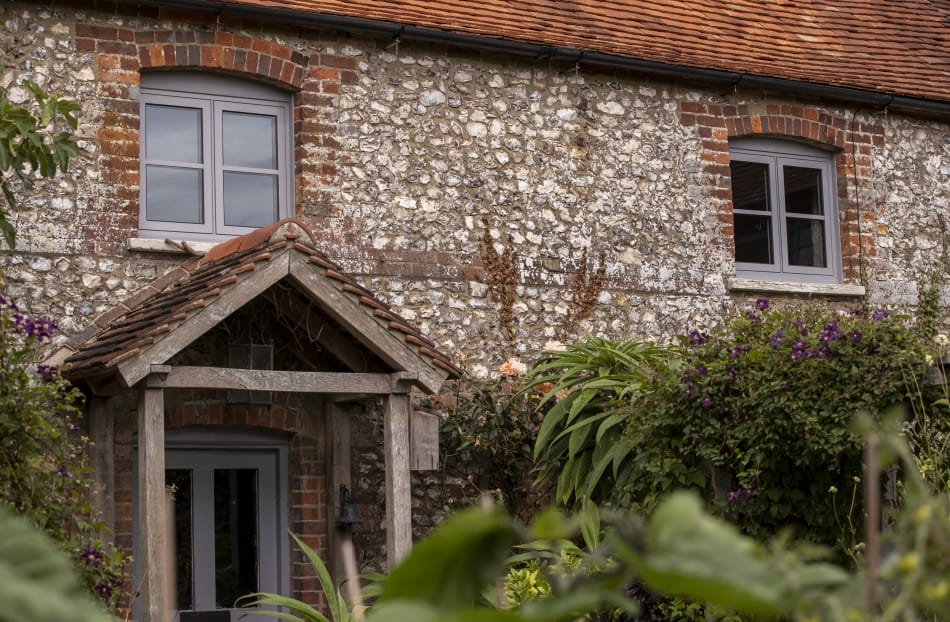 Cottage renovation featuring AluK windows - AluK